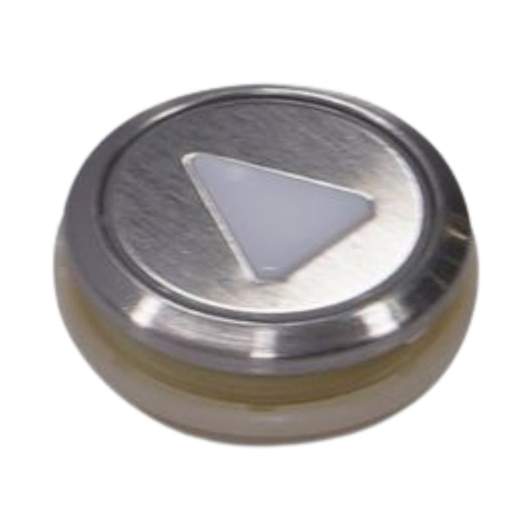 Kone Button Symbols Up Symbol White Tactile KDS ACC – Lift-Spares.se