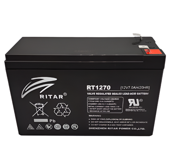 Ritar RT1270H 12V 7Ah AGM Battery High-Rate Discharge – Lift-Spares.se